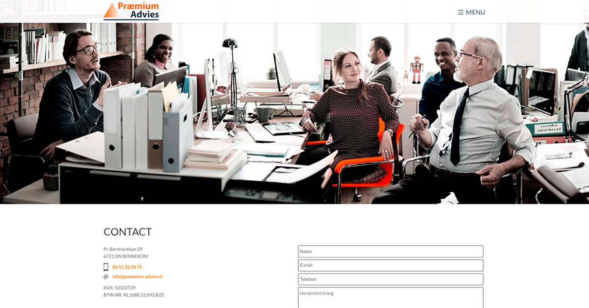Contact - Praemium Advies